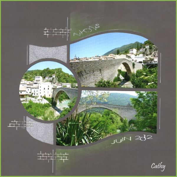 Bottle Duo – GAB 144. Studio ALI 556 | Lets Create With Lyn Holmes – AZZA European Scrapbooking ...